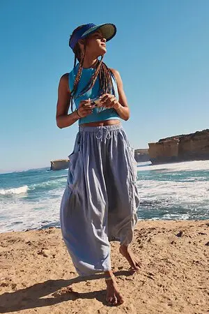 Free People Quinn Pants Autumn Sky