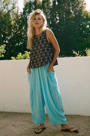 Free People Harem Pants - Spring Tropic