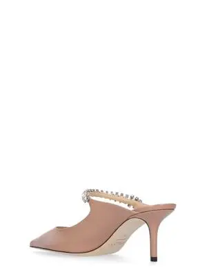 JIMMY CHOO 65mm Bing Patent Leather Mules
