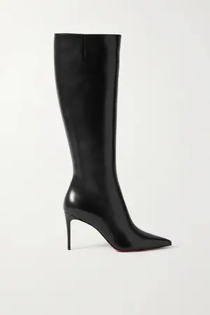 CHRISTIAN LOUBOUTIN Kate Botta 85 Leather Knee Boots