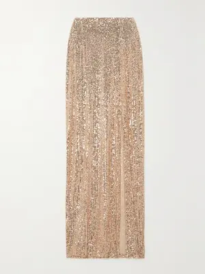 Women's Sequined Maxi Skirts
