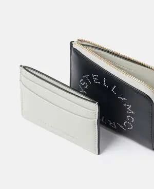 Stella McCartney Logo Zip Cardholder