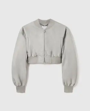 Stella McCartney Cropped Bomber Jacket