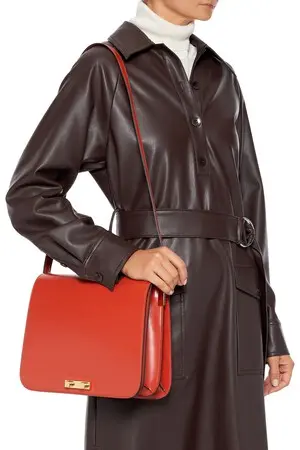 Marni Trunkaroo Leather Shoulder Bag
