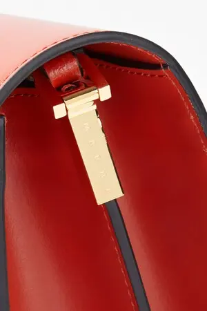 Marni Trunkaroo Leather Shoulder Bag
