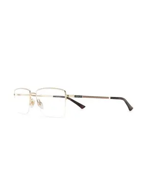 Gucci Rectangular Frame Glasses