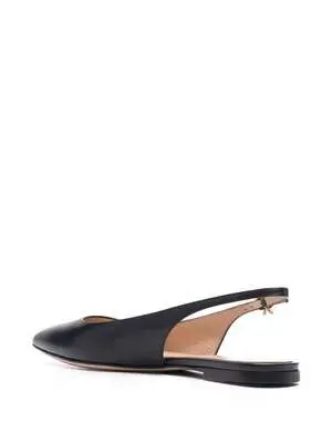 GIANVITO ROSSI Slingback Leather Pumps