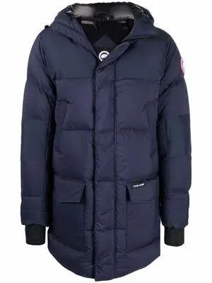 Canada Goose Hooded Feather-down Padded Coat