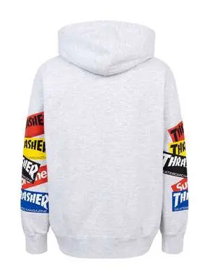 Supreme Thrasher Multi Logo Zip-up Hoodie