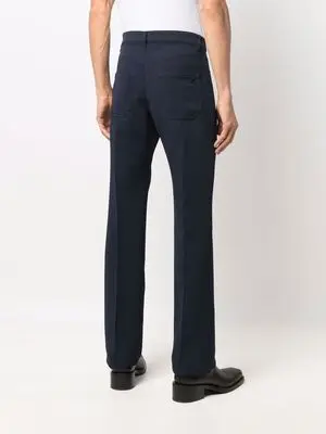 COURREGES High-waisted Straight-leg Trousers