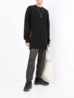 Rick Owens Cotton Cut-out Sweatshirt