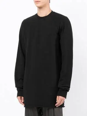 Rick Owens Cotton Cut-out Sweatshirt