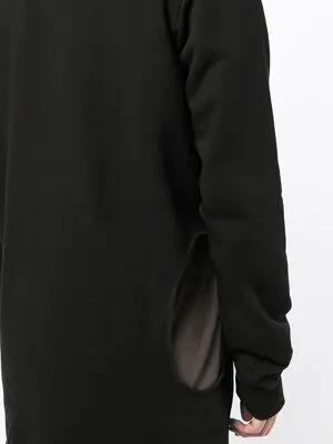 Rick Owens Cotton Cut-out Sweatshirt
