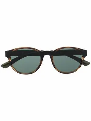 Polo Ralph Lauren Tinted Round-frame Sunglasses - Brown