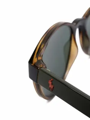 Polo Ralph Lauren Tinted Round-frame Sunglasses