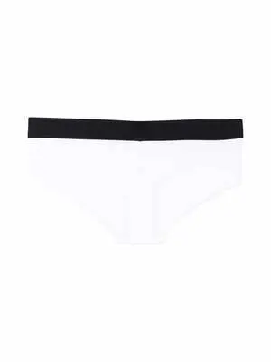 TOM FORD Logo-waistband Briefs - White
