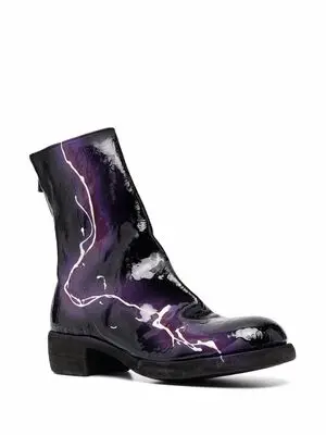 Guidi High-shine Ankle Boots