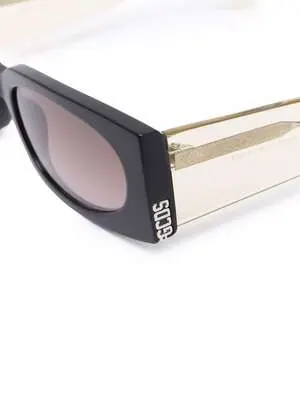 Gcds Rectangular Sunglasses - Neutrals