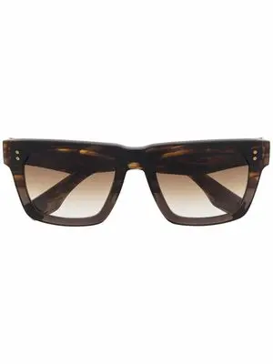 Dita Mastix Square Sunglasses - Brown