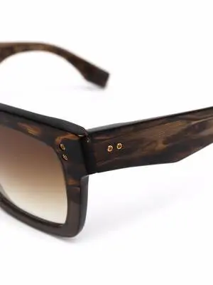 Dita Mastix Square Sunglasses - Brown