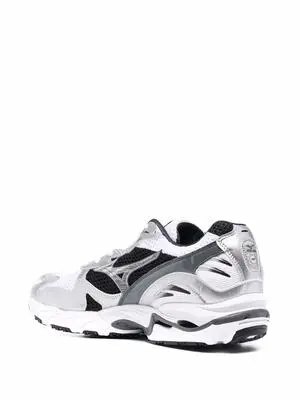 Mizuno Panelled Lace-up Trainers