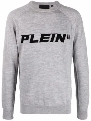 Philipp Plein Logo-print Jumper - Grey
