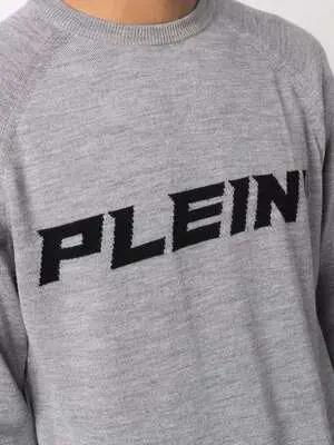 Philipp Plein Logo-print Jumper - Grey