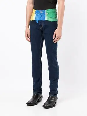 Versace Colour-block Jeans