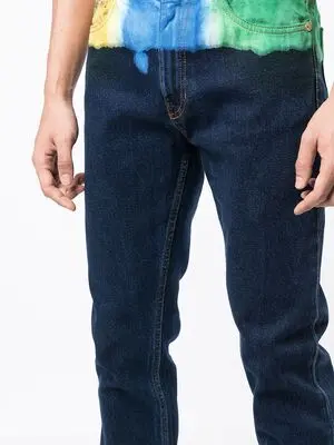 Versace Colour-block Jeans