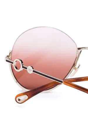 Chloé Sofya Round-frame Sunglasses