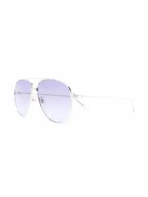 Cartier Pilot-frame Sunglasses - Silver