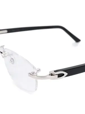 Cartier Rectangular-frame Glasses
