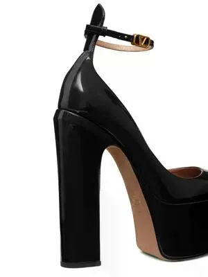 Valentino Garavani 155mm Tan-go Platform Pumps - Black