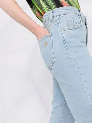 Attico High-rise Straight-leg Jeans