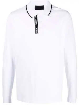 Philipp Plein Logo Embroidered Polo Shirt