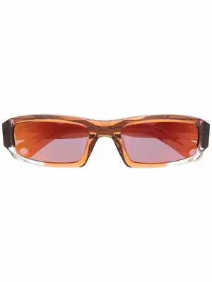 Jacquemus Rectangle Frame Sunglasses - Brown