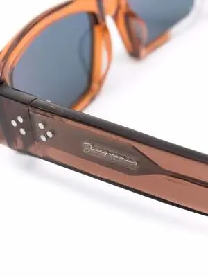 Jacquemus Rectangle Frame Sunglasses