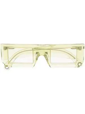 Jacquemus Square Frame Sunglasses - Green