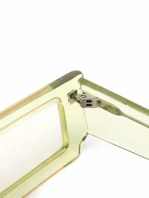 Jacquemus Square Frame Sunglasses - Green