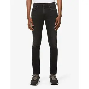 Citizens Of Humanity London Slim-fit Tapered Stretch-denim Jeans - Dark Storm