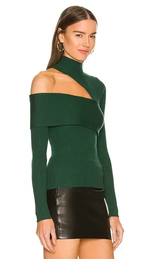 Nbd Kiera Sweater - Forest Green