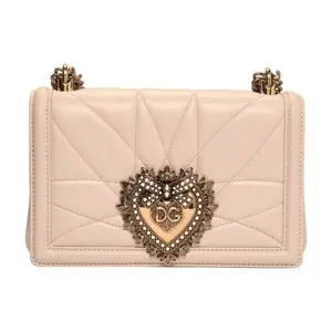 Dolce & Gabbana Devotion Shoulder Bag Cipria 1