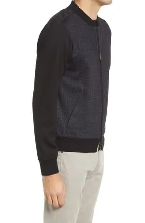 Robert Barakett Stelvio Knit Bomber Jacket
