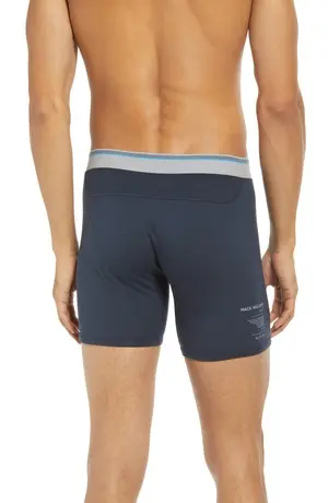 Mack Weldon 18-hour Jersey Boxer Briefs - Blue Night