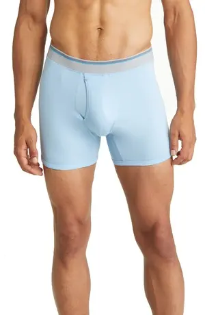 Mack Weldon 18-hour Jersey Boxer Briefs Frost