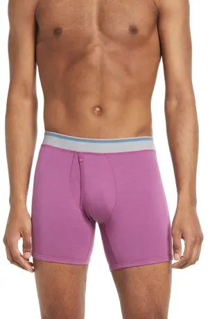 Mack Weldon 18-hour Jersey Boxer Briefs Purple Sky