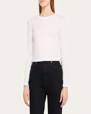 AMO Babe Cropped Cotton Tee