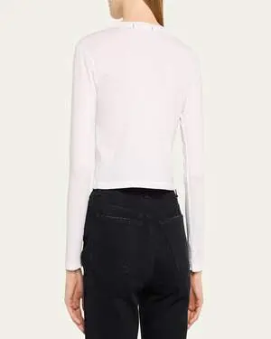 AMO Babe Cropped Cotton Tee
