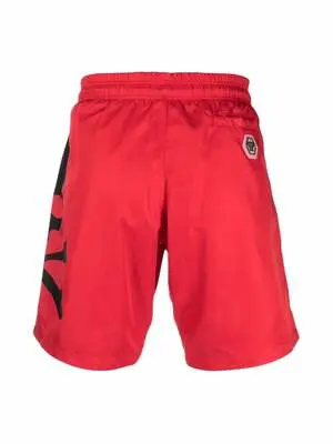 Philipp Plein Logo-print Swimming Shorts - Red
