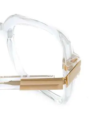 Cazal 607 Square-frame Eyeglasses - White
